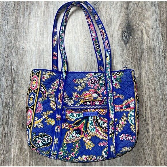 Vera Bradley | Bags | Vera Bradley Iconic Small Vera Tote Romantic ...